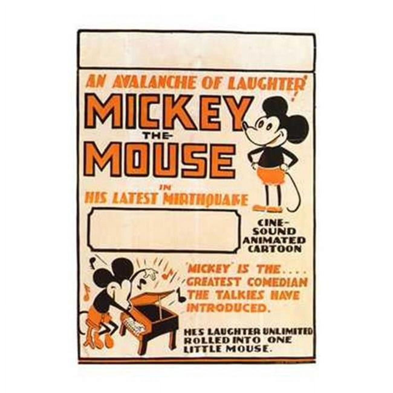 Posterazzi Mickey the Mouse Movie Poster - 11 x 17 in. - Walmart.com