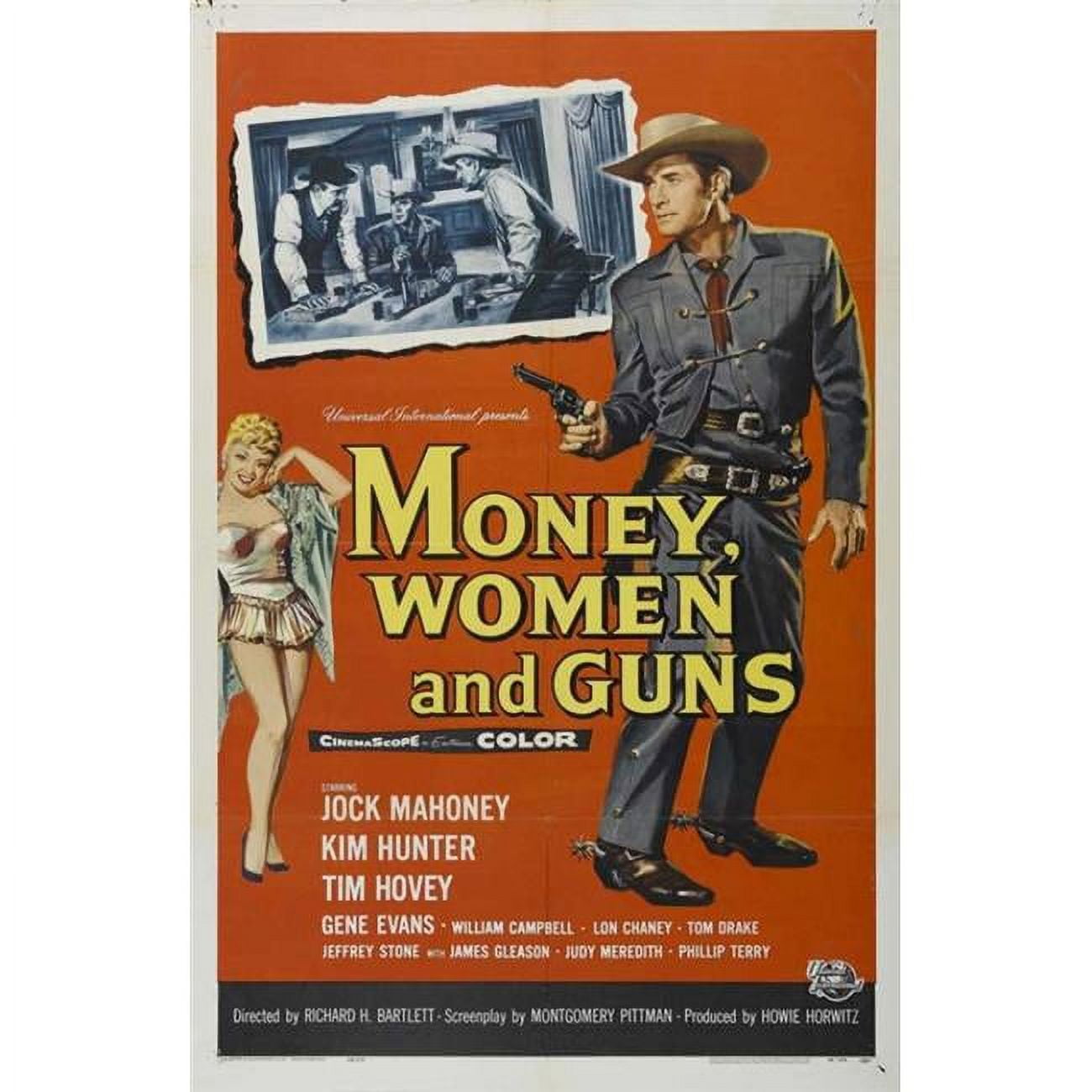 Posterazzi Money Women & Guns Movie Poster - 27 x 40 in. - Walmart.com