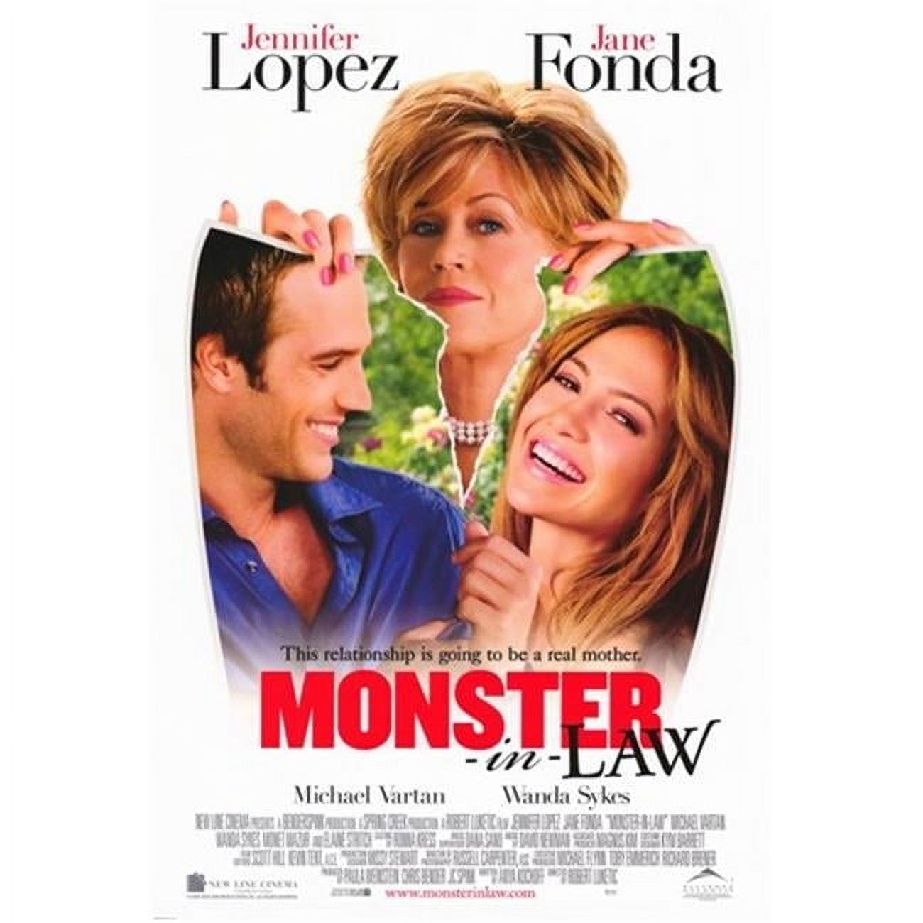 Posterazzi MOV259555 Monster-In-Law Movie Poster - 11 x 17 in ...