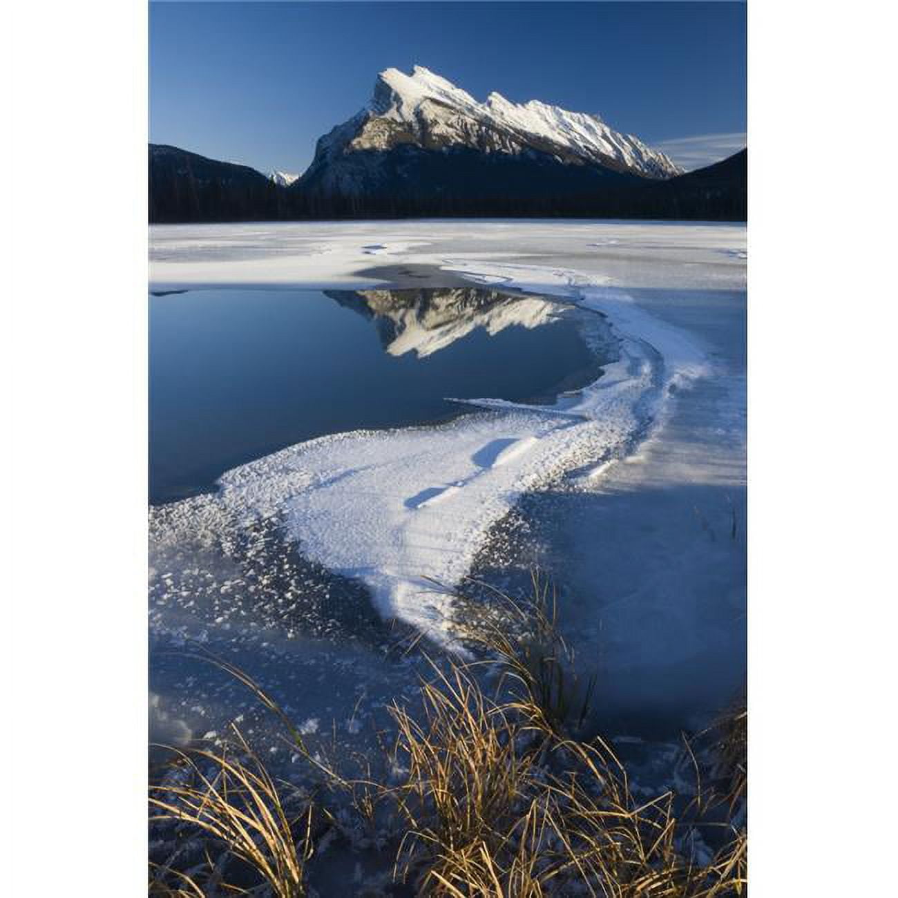 Posterazzi Mount Rundle Banff National Park Banff Alberta Poster Print ...