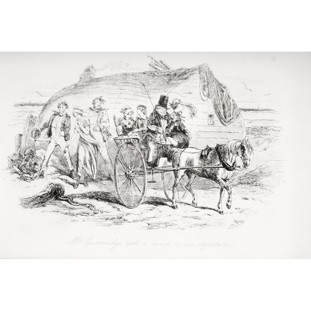 Posterazzi DPI1860190 Mrs. Gummidge Casts A Damp on Our Departure ...