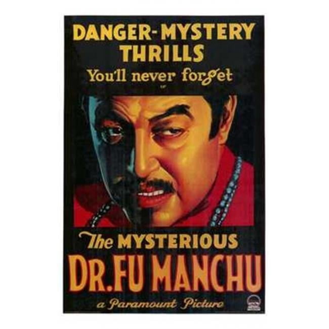 Posterazzi MOV142717 Mysterious Dr Fu Manchu Movie Poster - 11 x 17 in ...