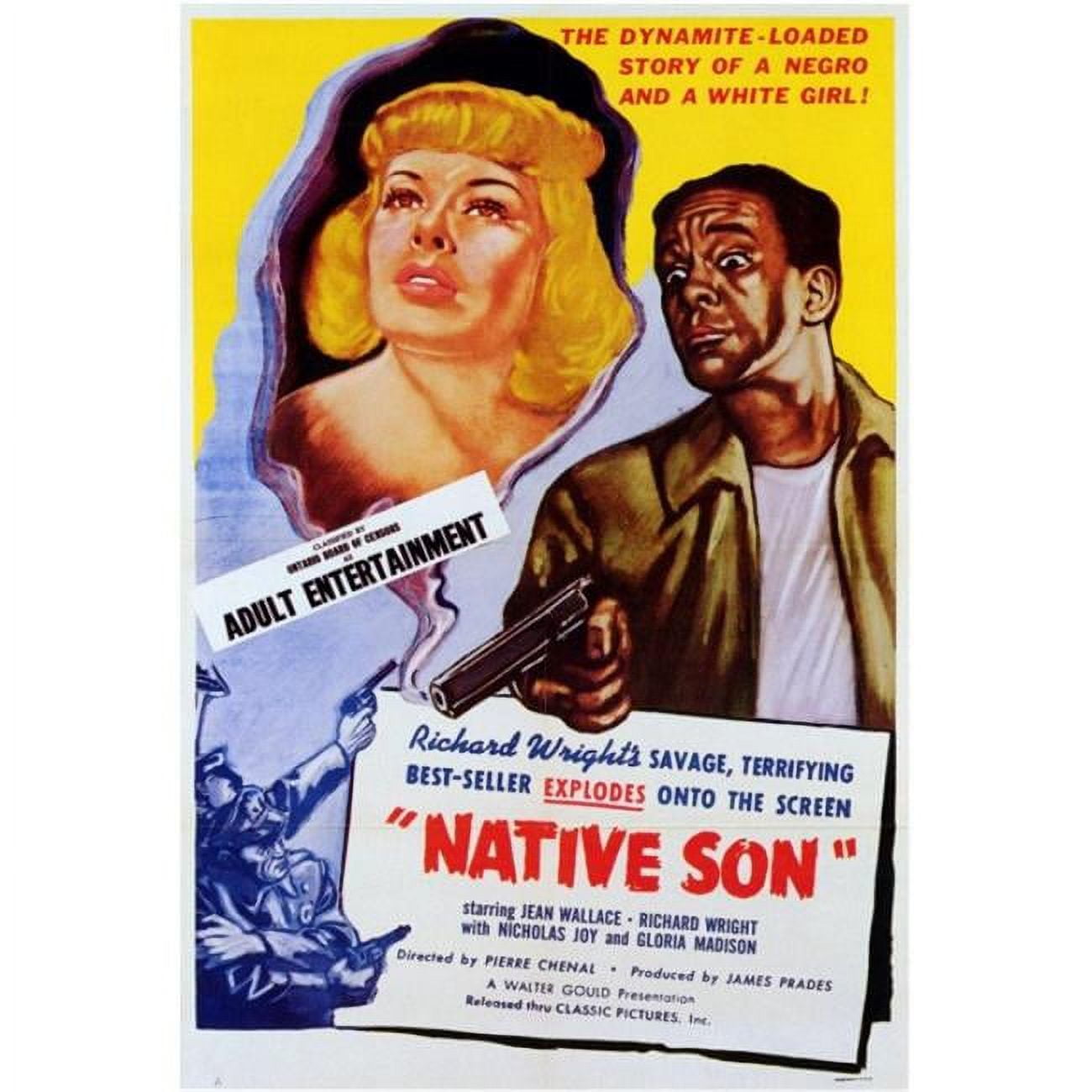 Posterazzi Native Son Movie Poster - 27 x 40 in. - Walmart.com