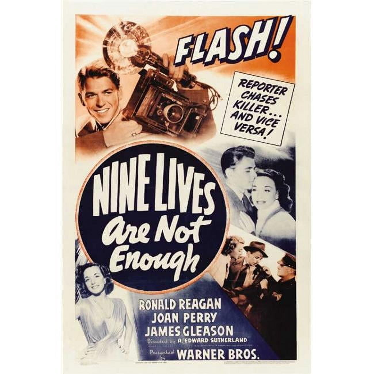 Posterazzi Nine Lives Are Not Enough Movie Poster - 27 x 40 in ...