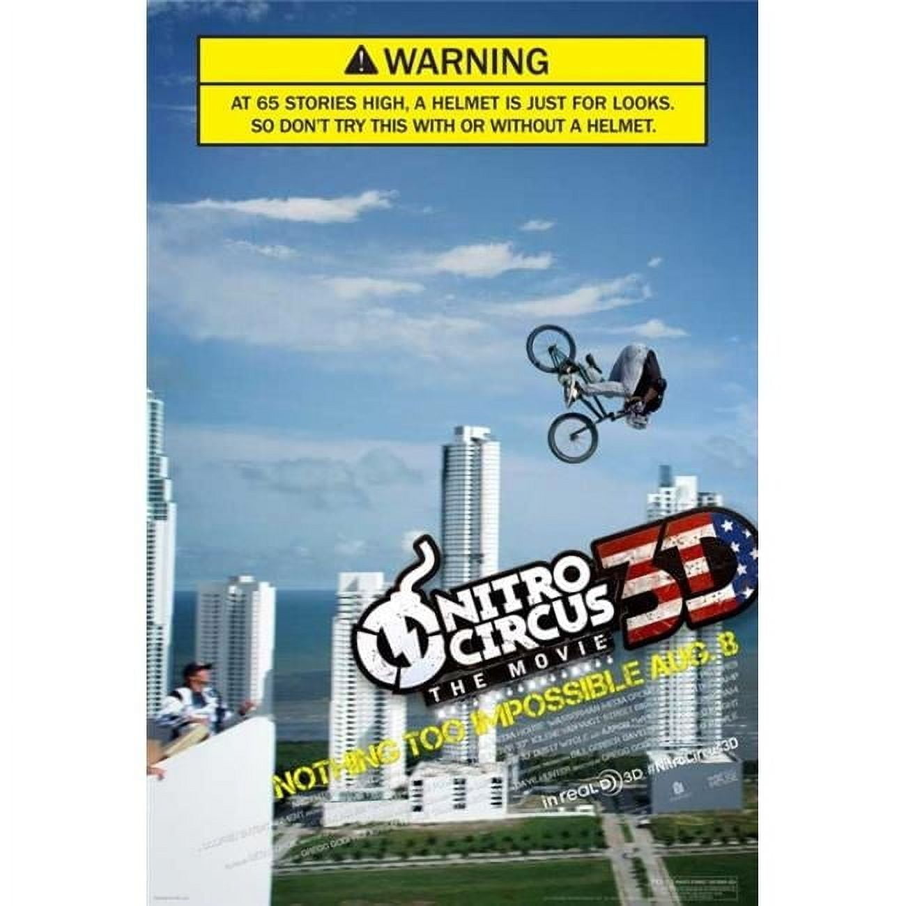 Posterazzi Nitro Circus-The Movie Poster - 27 x 40 in. - Walmart.com