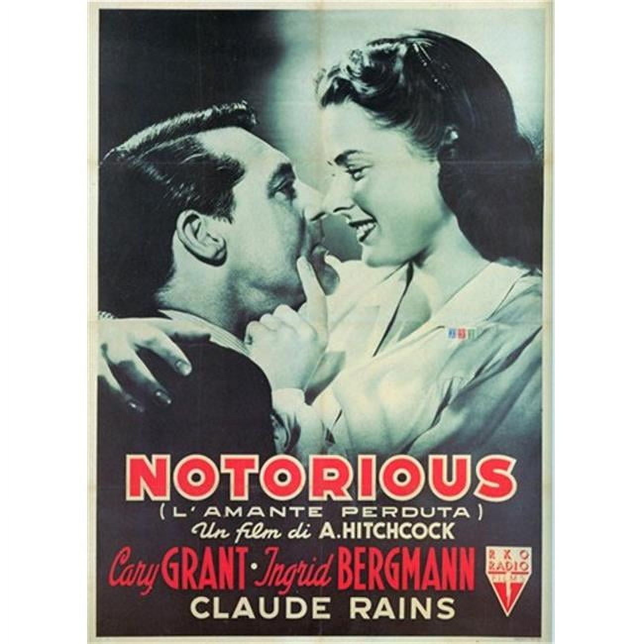 Posterazzi Notorious Movie Poster - 11 x 17 in. - Walmart.com