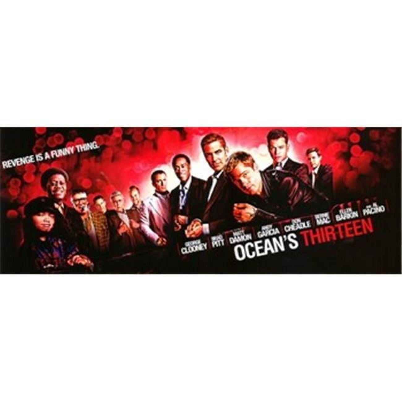 Posterazzi Oceans Thirteen Movie Poster - 17 x 11 in. - Walmart.com