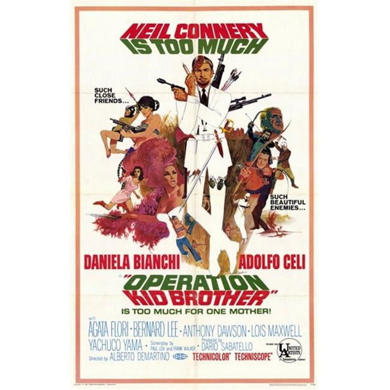 Posterazzi Operation Kid Brother Movie Poster - 11 x 17 in. - Walmart.com