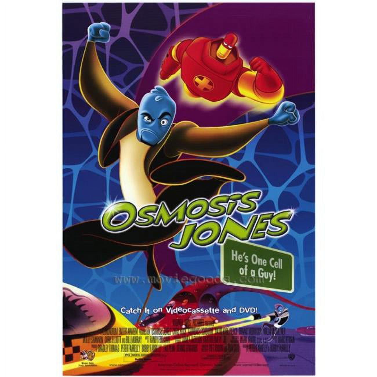 Posterazzi Osmosis Jones Movie Poster - Walmart.com