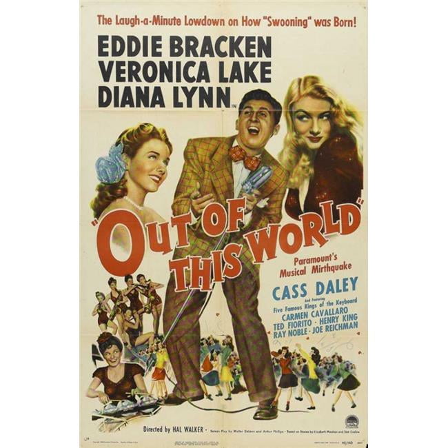 Posterazzi Out of This World Movie Poster - 27 x 40 in. - Walmart.com