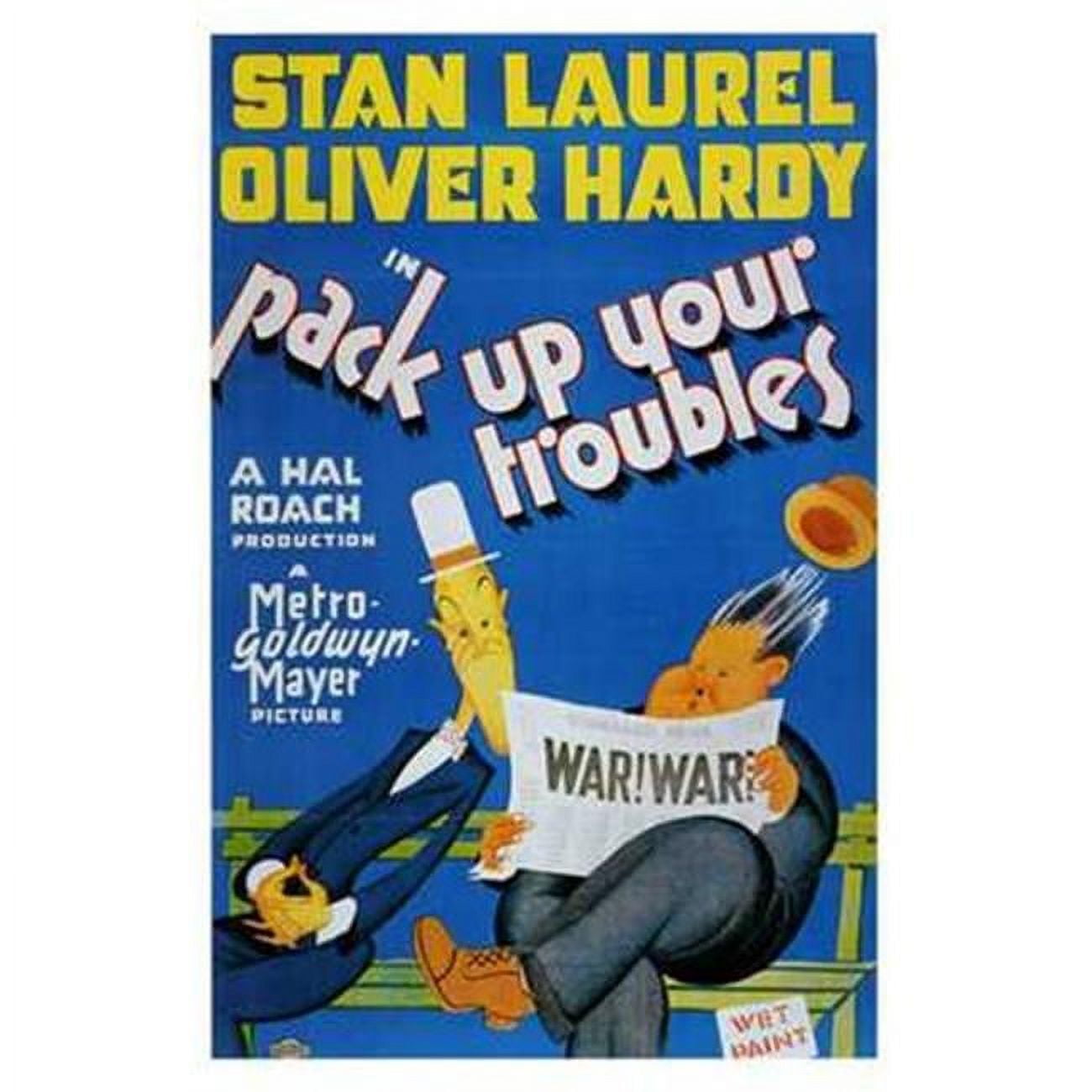 Posterazzi Pack Up Your Troubles Movie Poster - 11 x 17 in. - Walmart.com