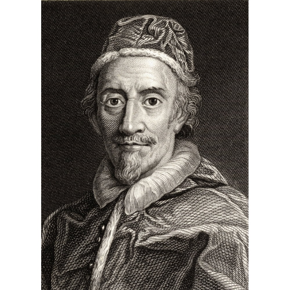 Posterazzi Pope Clemente Ix, 1600-1669 Pope 1667-1669 Original Name ...