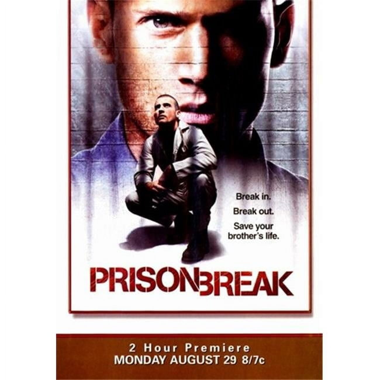 Posterazzi Prison Break TV Movie Poster - 11 x 17 in. - Walmart.com