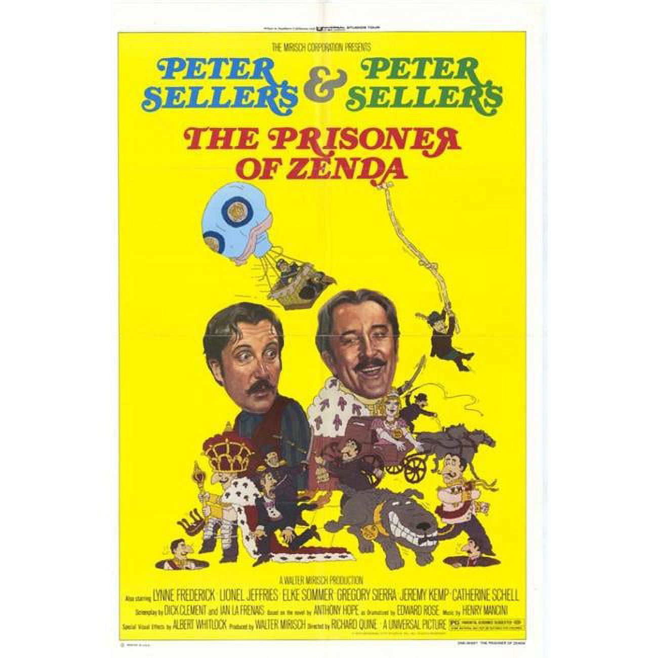 Posterazzi Prisoner of Zenda Movie Poster - 27 x 40 in. - Walmart.com