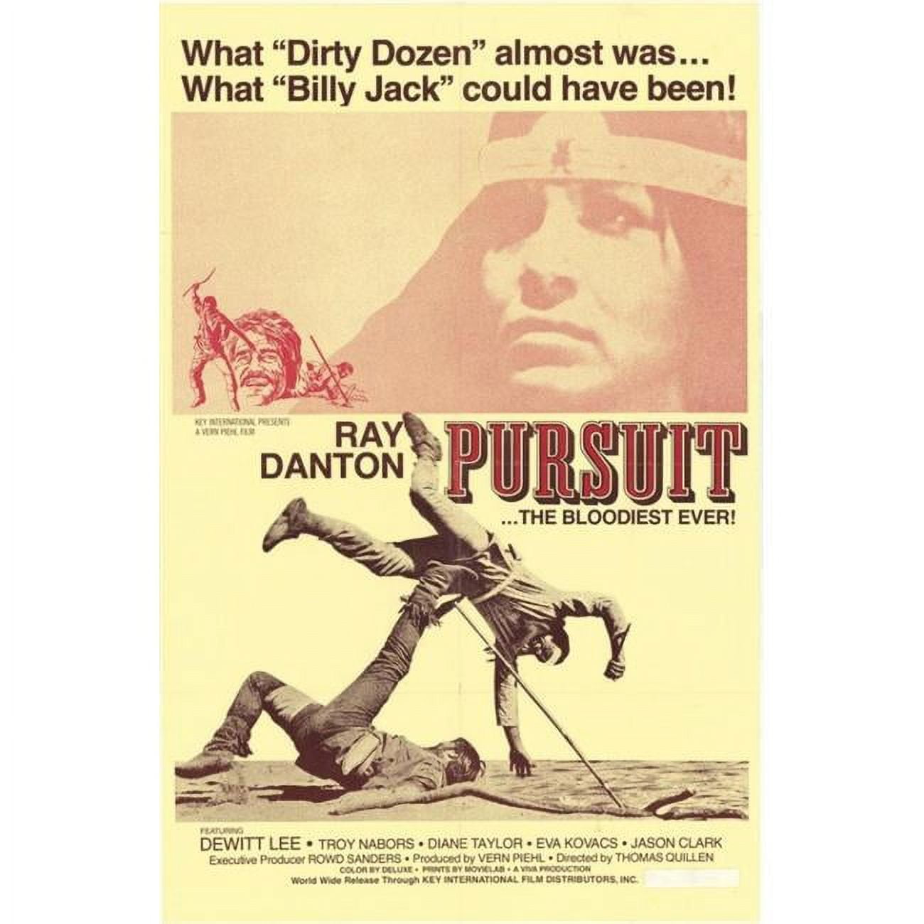 Posterazzi Pursuit Movie Poster - 27 x 40 in. - Walmart.com