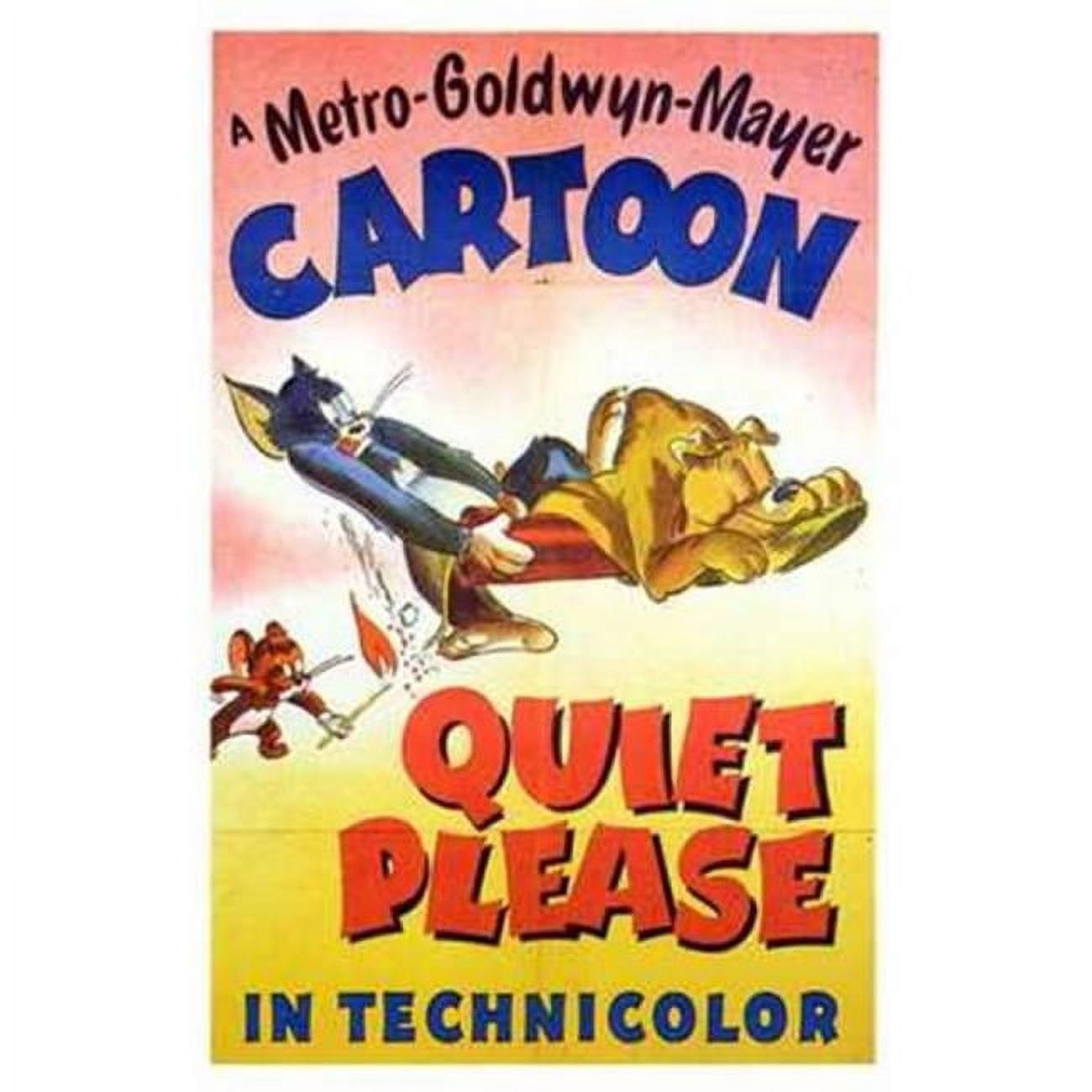 Posterazzi Quiet Please Movie Poster - 11 x 17 in. - Walmart.com