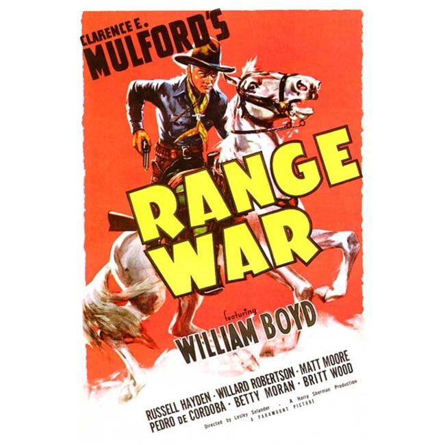 Posterazzi Range War Movie Poster - 27 x 40 in. - Walmart.com