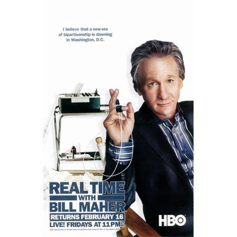 Bill Maher Real Time With Logo Real Time With Bill Maher Bias And