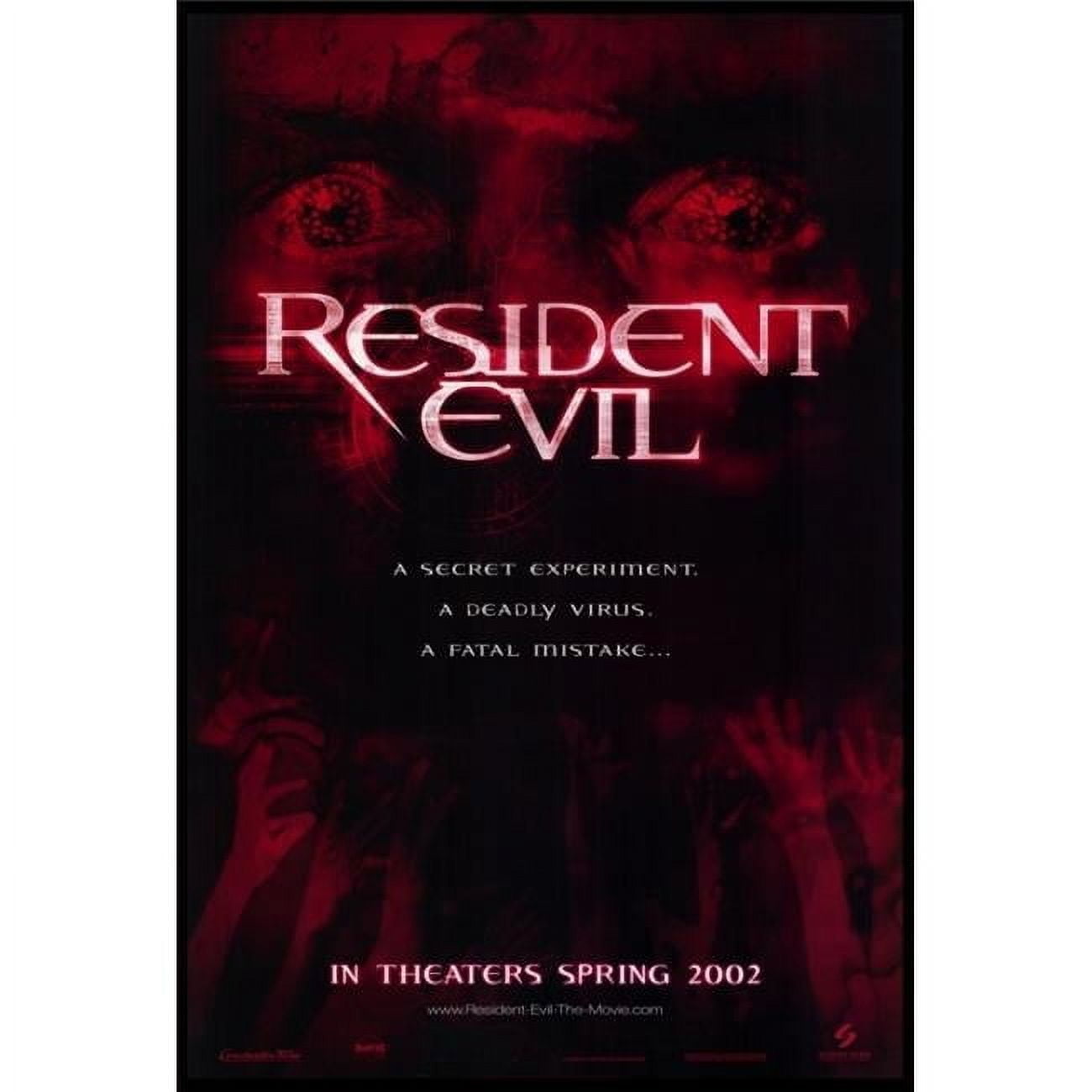Posterazzi Resident Evil Movie Poster - 27 x 40 in. - Walmart.com