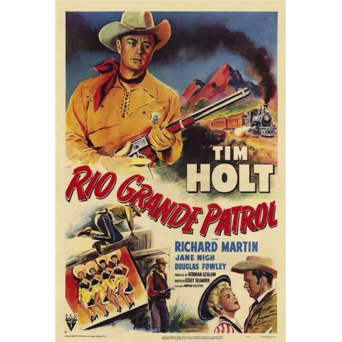 Posterazzi Rio Grande Patrol Movie Poster 27 x 40 in. - Walmart.com