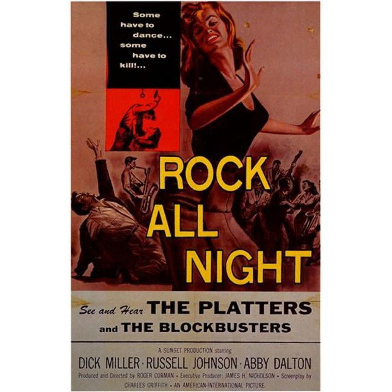 Posterazzi Rock All Night Movie Poster - 11 x 17 in. - Walmart.com