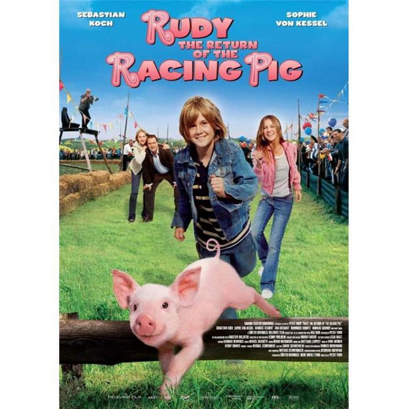 Posterazzi Rudy-The Return of the Racing Pig Movie Poster - 27 x 40 in ...
