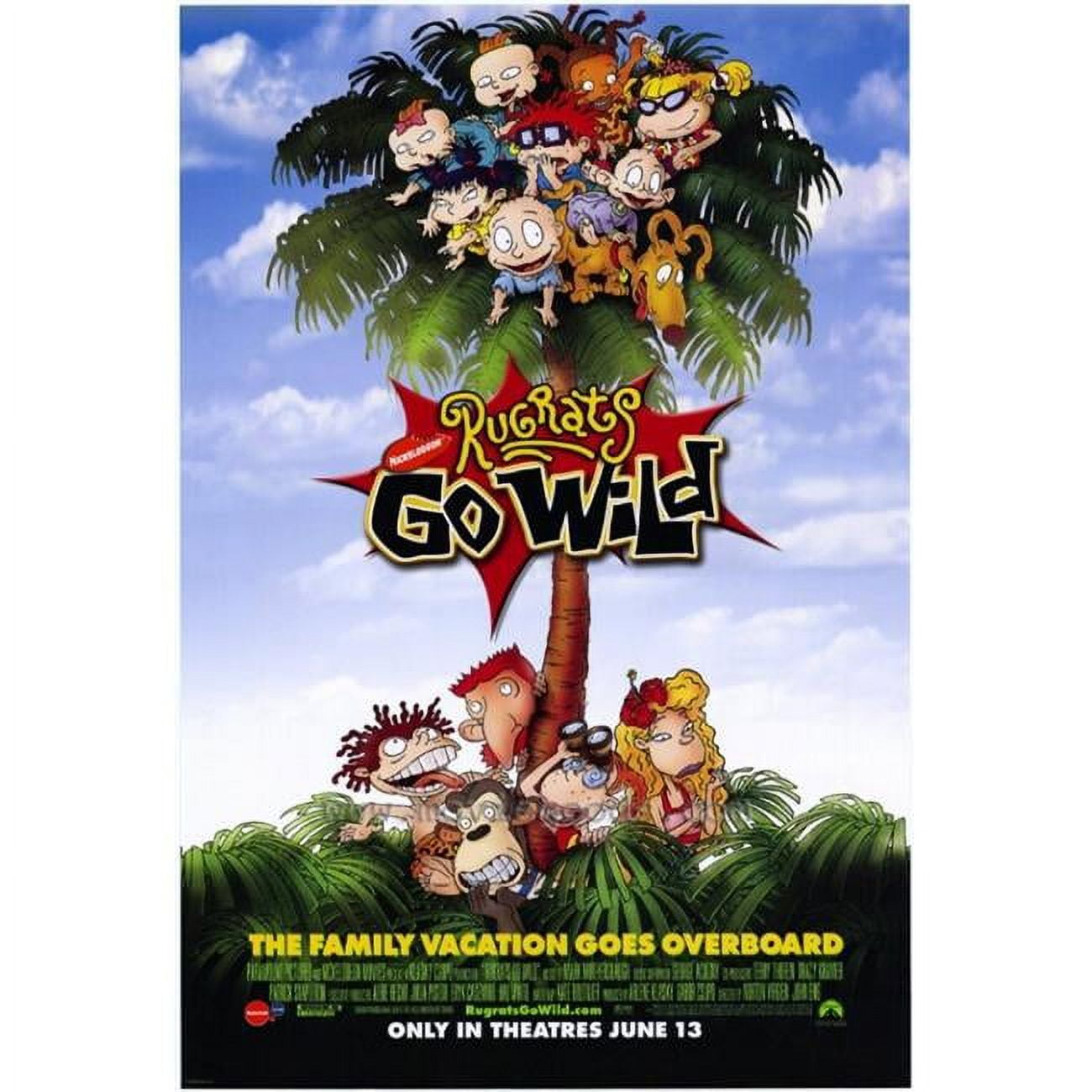 Posterazzi Rugrats Go Wild Movie Poster - 27 x 40 in. - Walmart.com