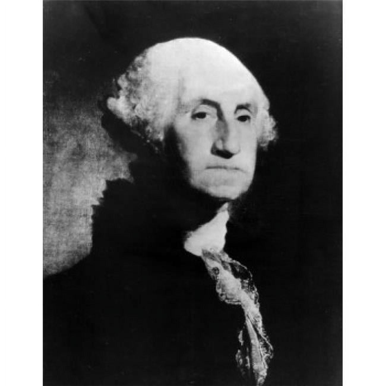 Posterazzi SAL2556356 Portrait of George Washington by Stuart Gilbert ...