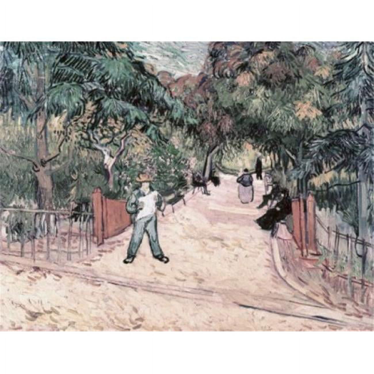 Posterazzi SAL260204 Entrance to the Public Park in Arles 1888 Vincent ...