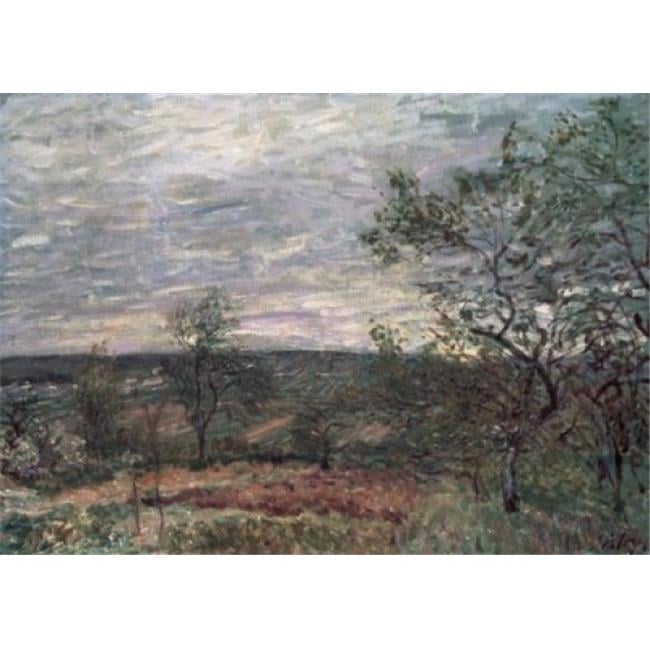Posterazzi SAL261191 Windy Day in Vienna Alfred Sisley 1839-1899 French ...