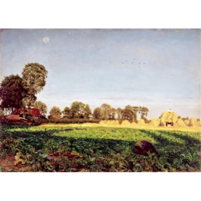 Posterazzi SAL2622076 Carrying Corn by Ford Madox Brown 1854 1821-1893 ...