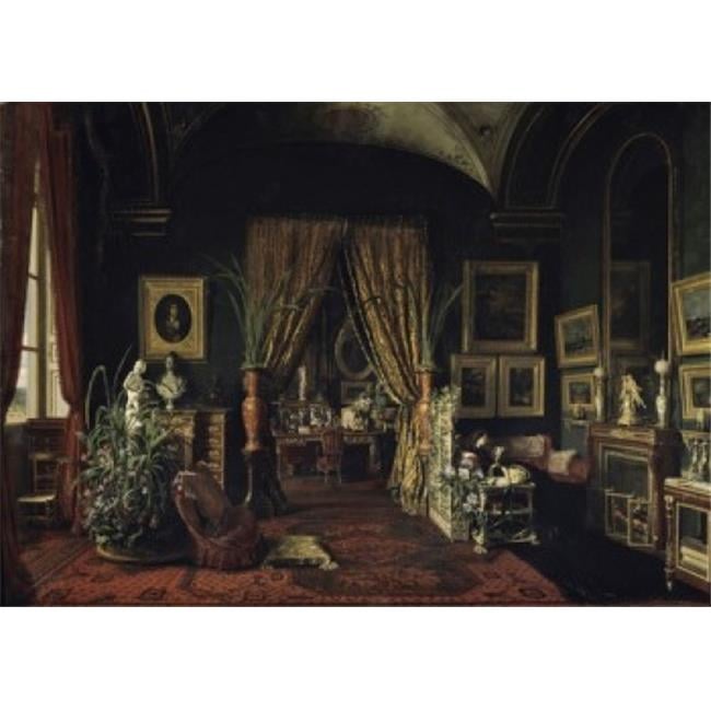 Posterazzi SAL2622132 Empress Eugenie in the Salon at Tuileries ...