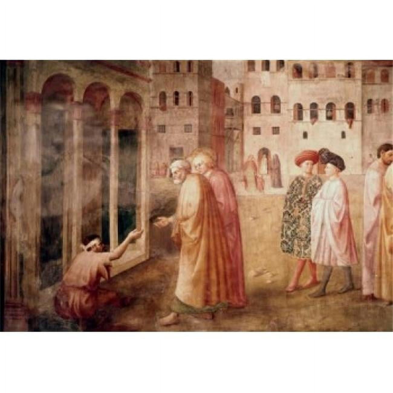 Posterazzi SAL3810412510 The Healing of the Cripple Detail No. 1 From ...