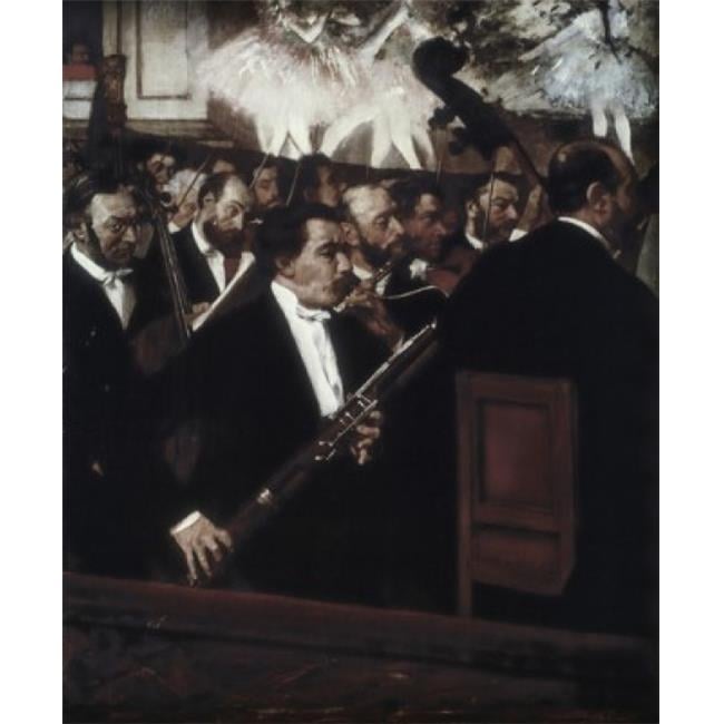 Posterazzi SAL470103 The Orchestra of the Opera Ca1870 Edgar Degas 1834 ...