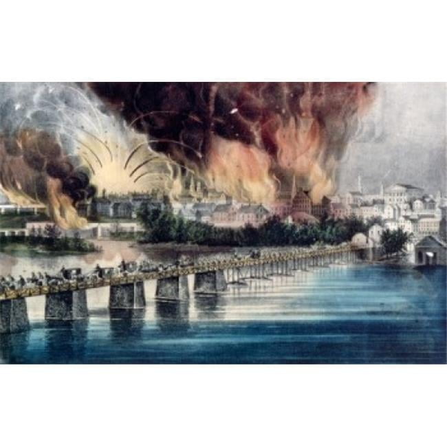 Posterazzi SAL9001241 The Fall of Richmond on the Night of April 2nd ...