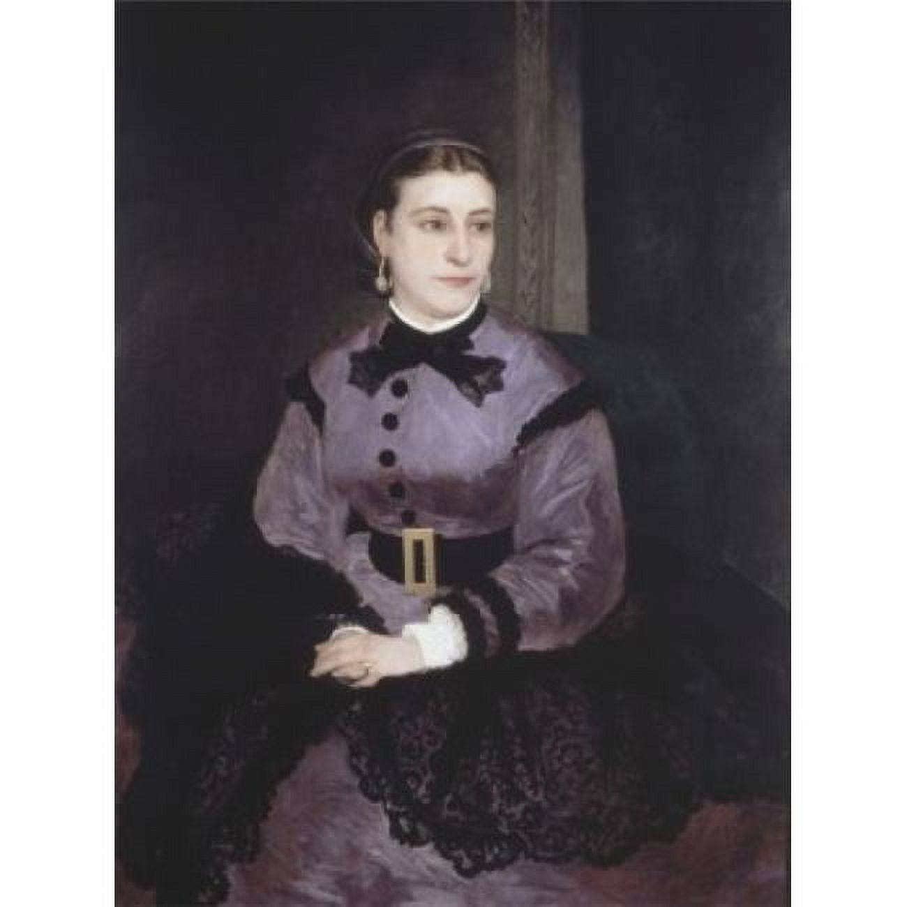 Posterazzi SAL900145614 Mademoiselle Sicot 1865 Pierre Auguste Renoir ...