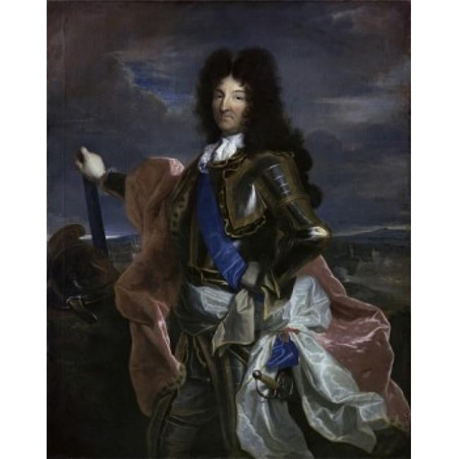 Posterazzi SAL9003370 Louis Xiv of France Hyacinthe Rigaud 1659-1743 ...
