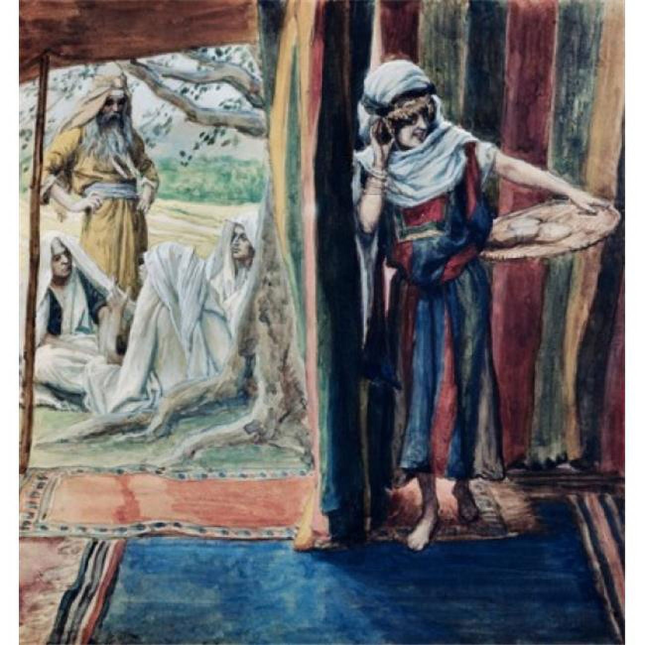 Posterazzi SAL999457 Sarah Hears & Laughs James J. Tissot 1836-1902 French Jewish Museum New ...