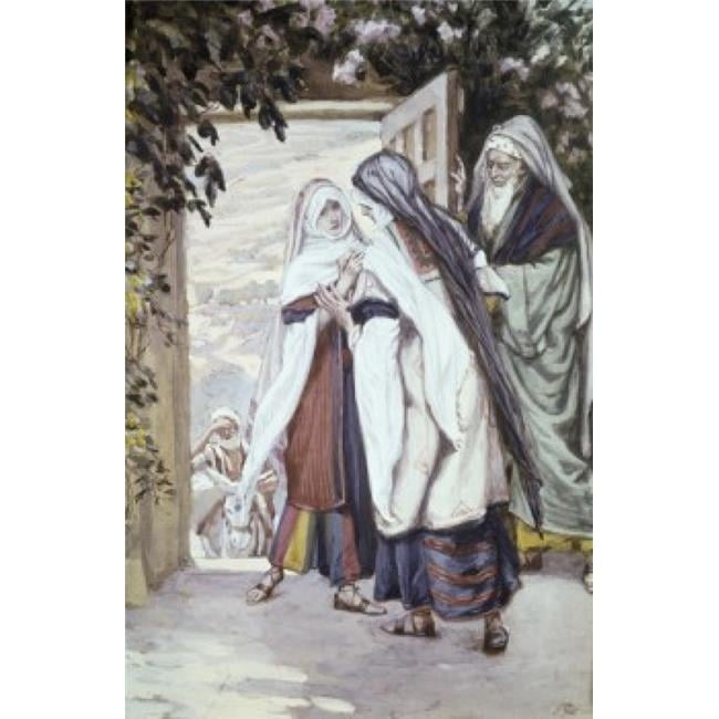 Posterazzi SAL9999918 The Visitation James Tissot 1836-1902 French ...