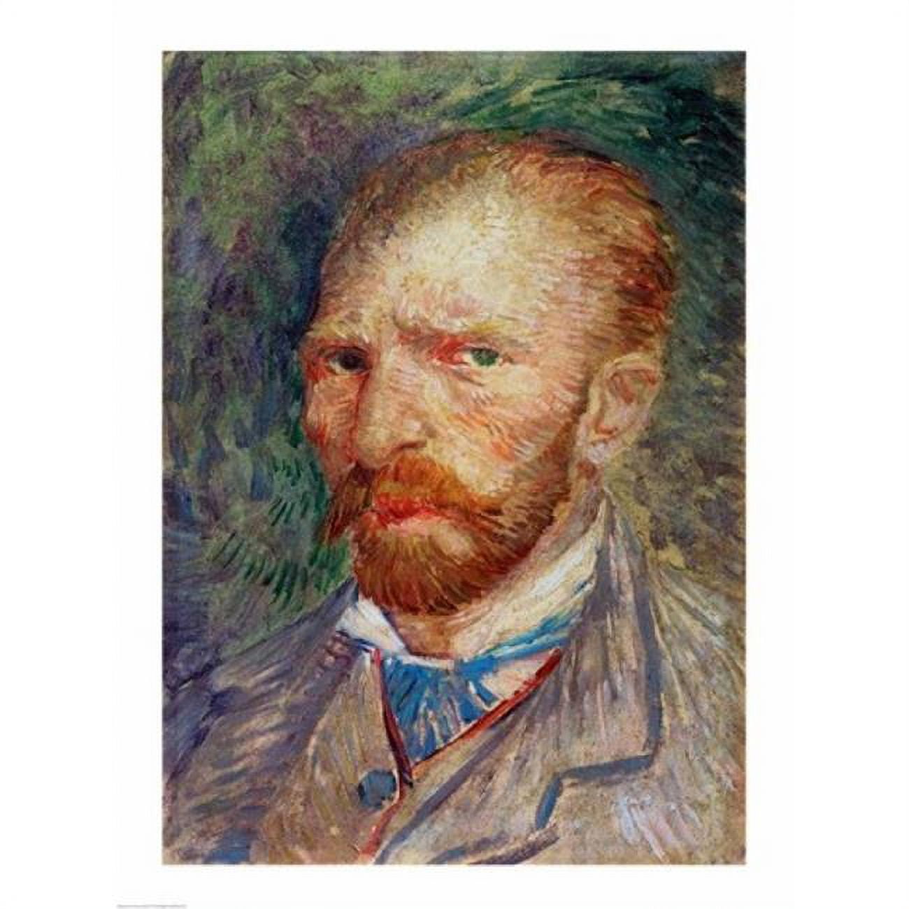 Posterazzi Self Portrait 1887 Poster Print by Vincent Van Gogh - 24 x ...