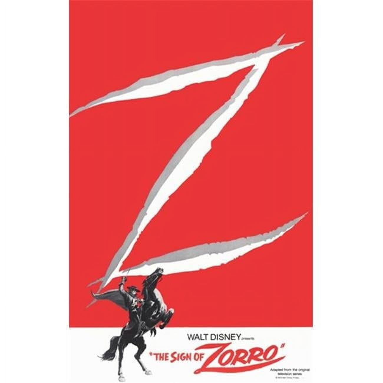 Posterazzi Sign of Zorro Movie Poster - 11 x 17 in. - Walmart.com
