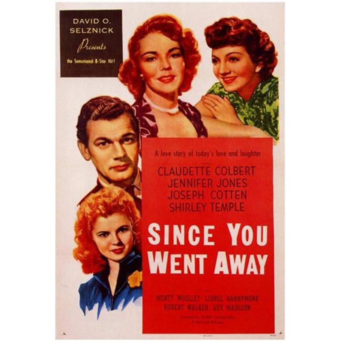 Posterazzi Since You Went Away Movie Poster - 11 x 17 in. - Walmart.com