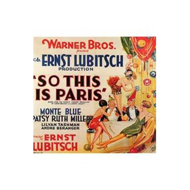 Posterazzi So This is Paris Movie Poster - 11 x 17 in. - Walmart.com