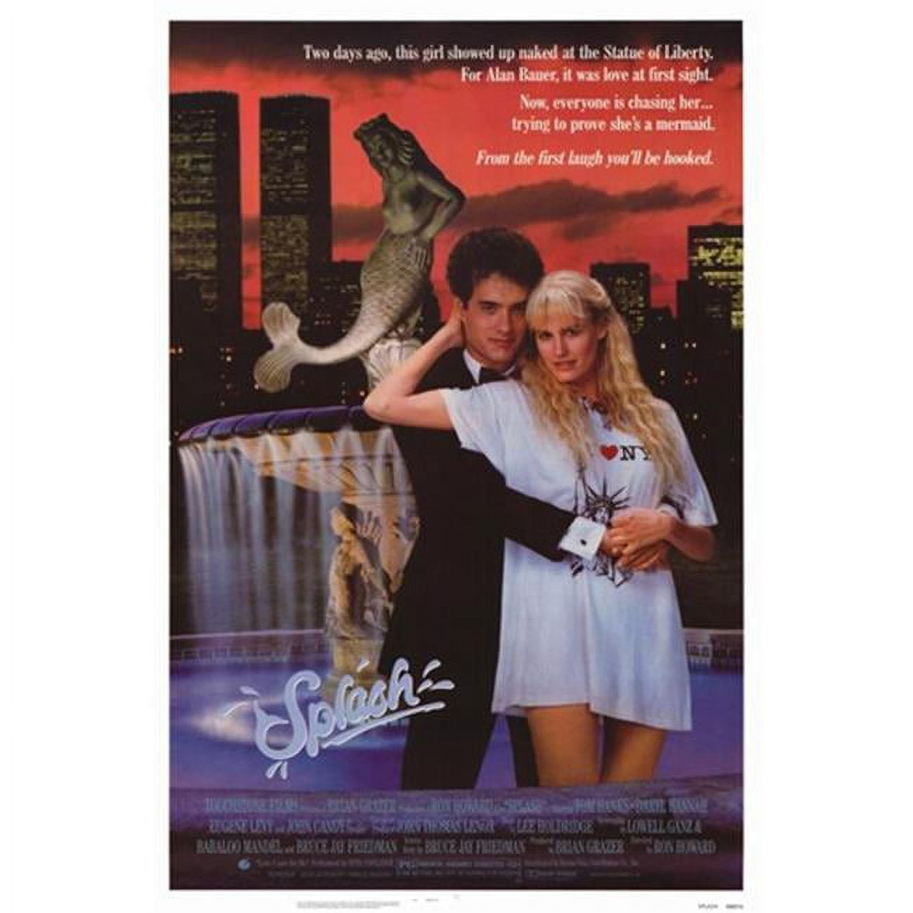 Posterazzi Splash Movie Poster - 11 x 17 in. - Walmart.com
