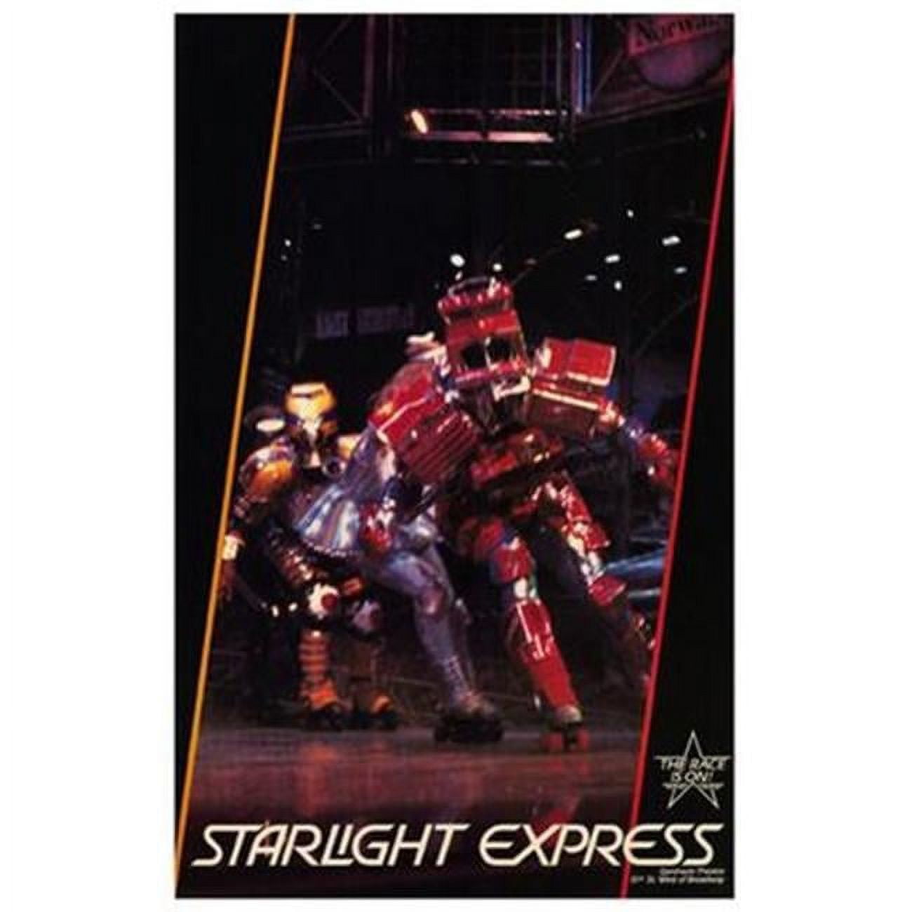 Posterazzi Starlight Express Broadway Musical Movie Poster - 11 x 17 in ...