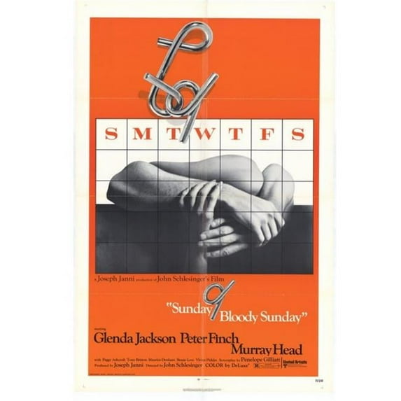 Posterazzi Sunday Bloody Sunday Movie Poster - 27 x 40 in. - Walmart.com