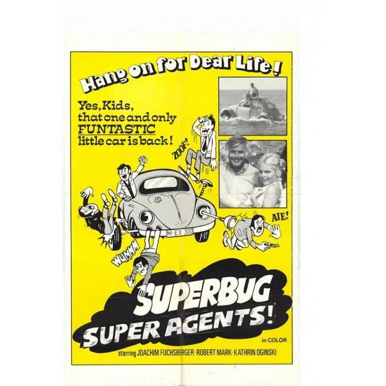 Posterazzi Superbug Super Agent Movie Poster - 27 x 40 in. - Walmart.com