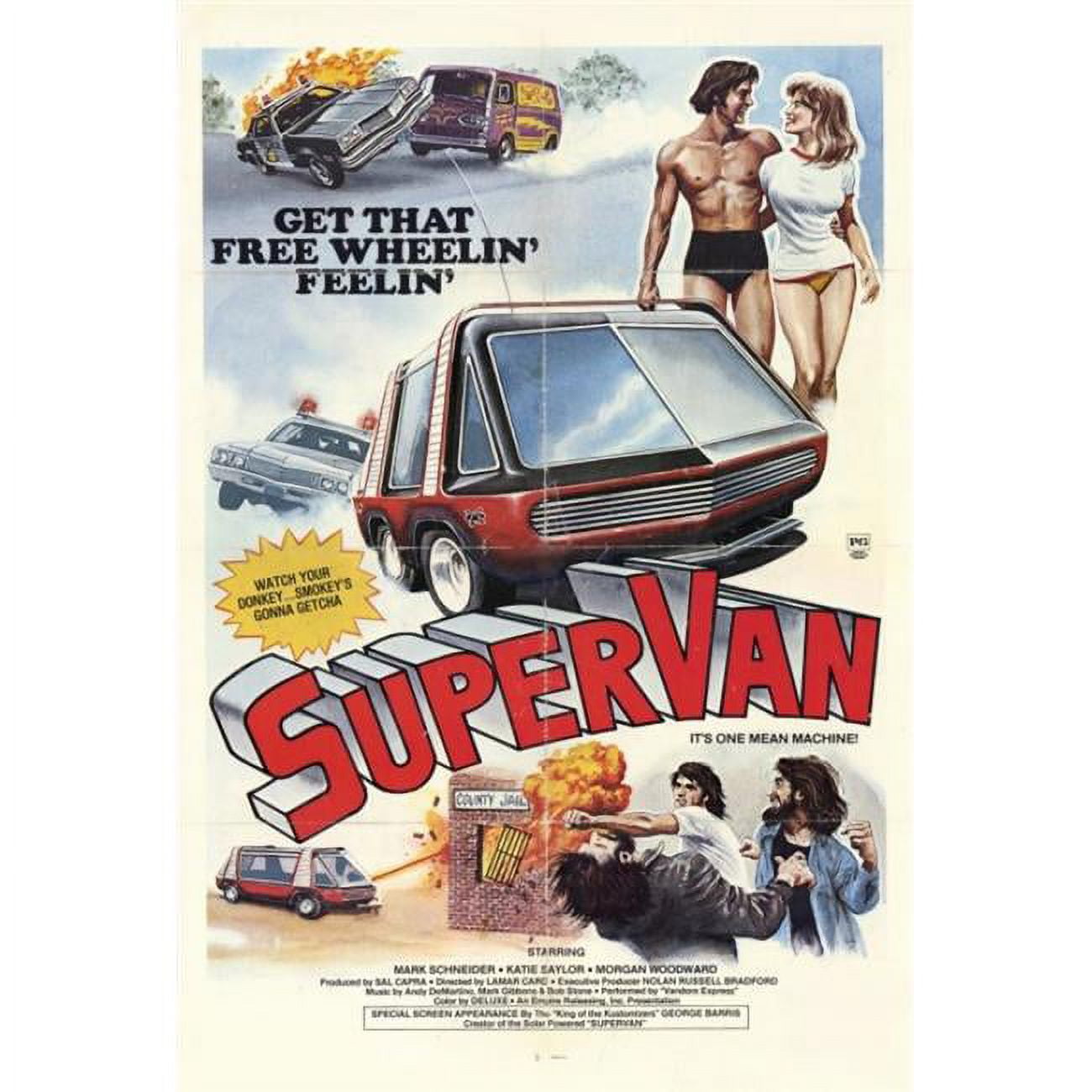 Posterazzi Supervan Movie Poster - 27 x 40 in. - Walmart.com