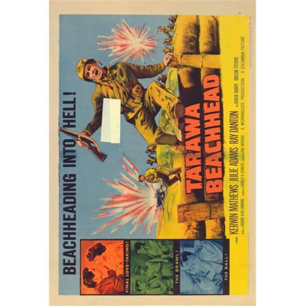 Posterazzi Tarawa Beachhead Movie Poster - 11 x 17 in. - Walmart.com