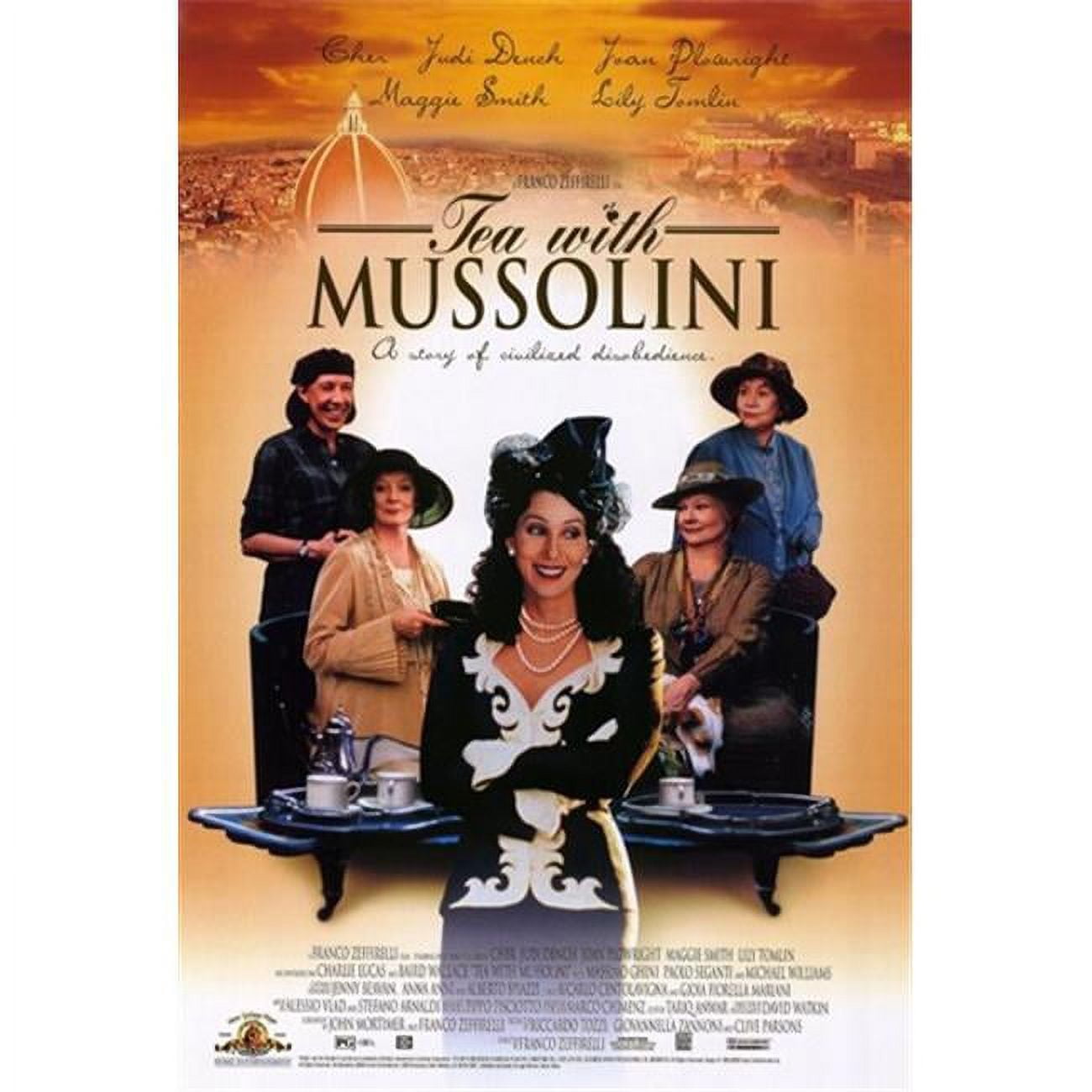 Posterazzi Tea with Mussolini Movie Poster - 11 x 17 in. - Walmart.com
